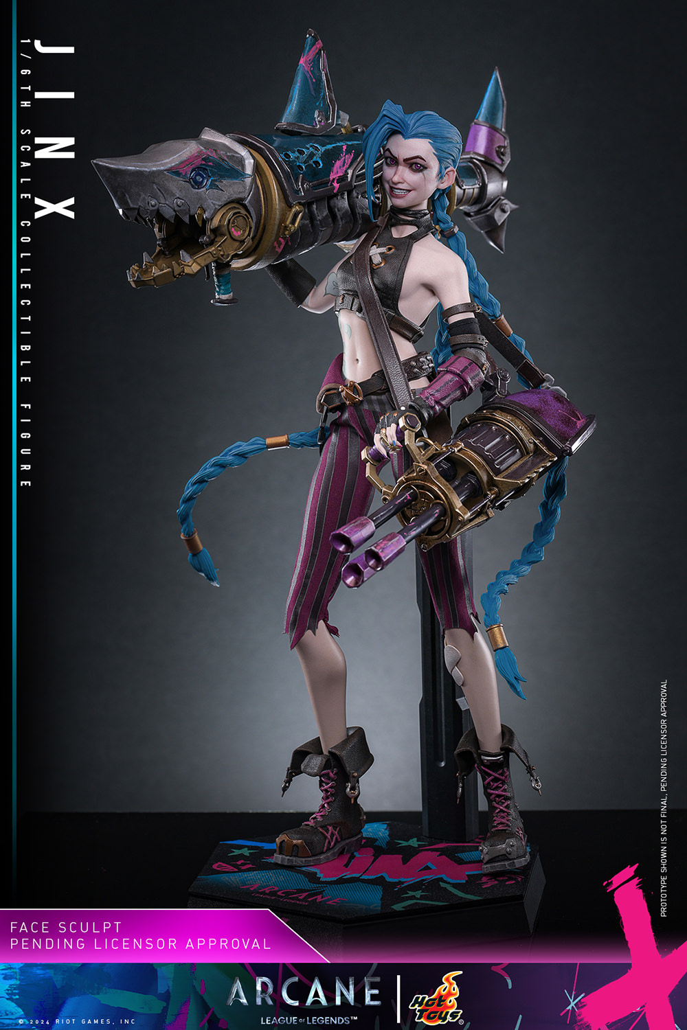 [Pre-Order] Arcane - Jinx Sixth Scale Figure [913946] - 379.99 : Toyka ...
